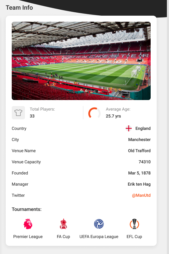 Football Teams - widget_football_team_info · Issue #1434 · Betarena ...