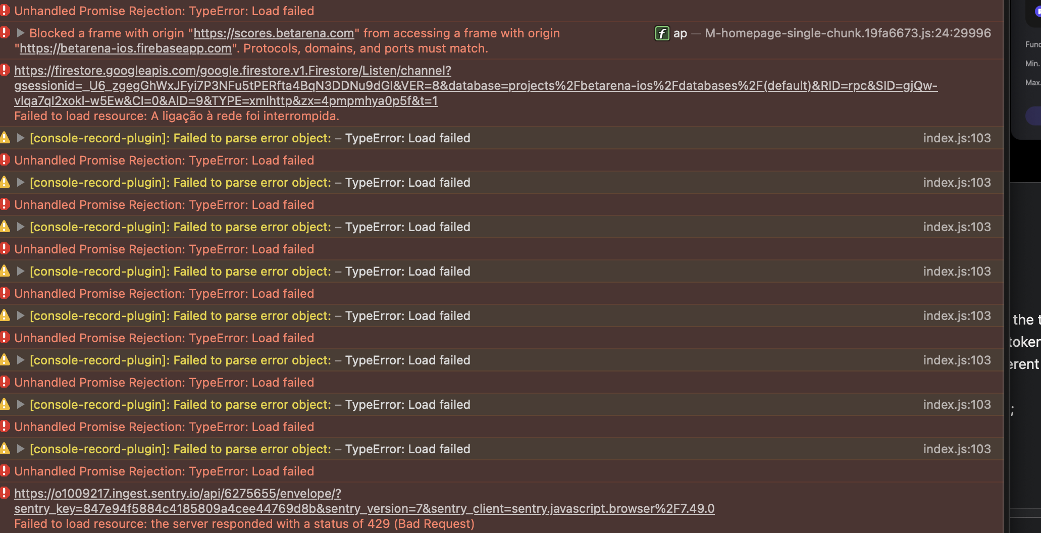 [Bug]: Fixtures errors app crash · Issue #1755 · Betarena/scores · GitHub