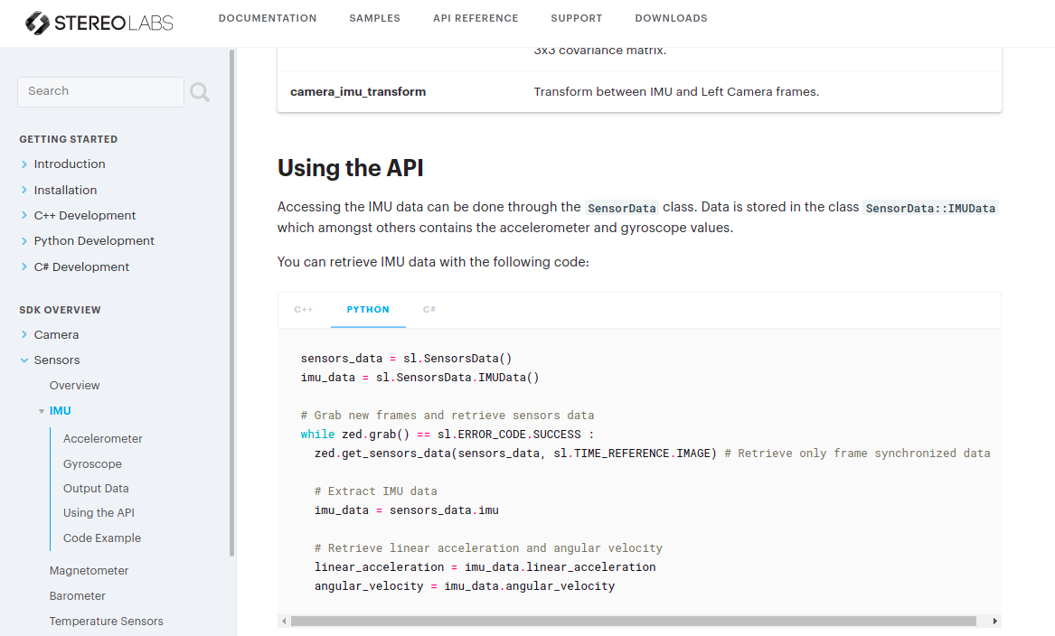 Can not uncalibrated data? · Issue #416 · stereolabs/zed-sdk · GitHub