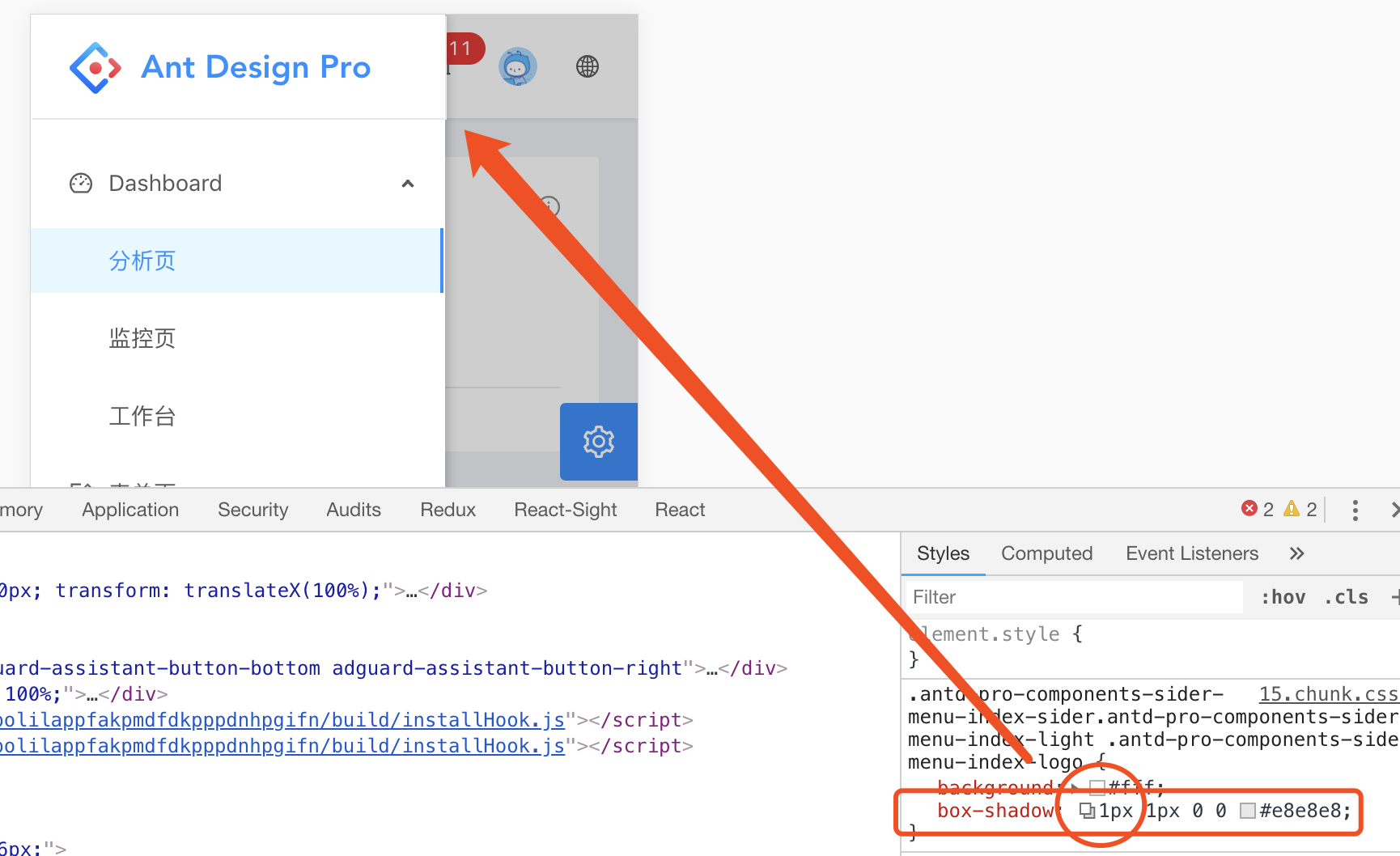 手机端菜单样式 bug · Issue #2914 · ant-design/ant-design-pro · GitHub