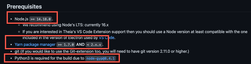 Unable To Install Theia Dependencies · Issue 12176 · Eclipse Theia Theia · Github