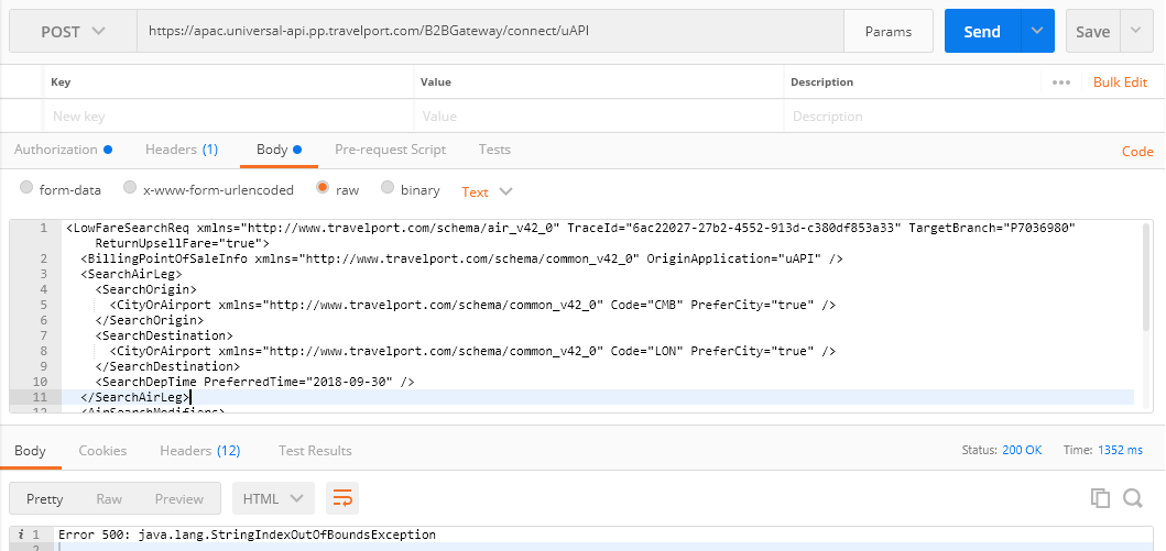 Select service in Apollo · Issue #526 · Travelport/travelport-uapi-tutorial · GitHub