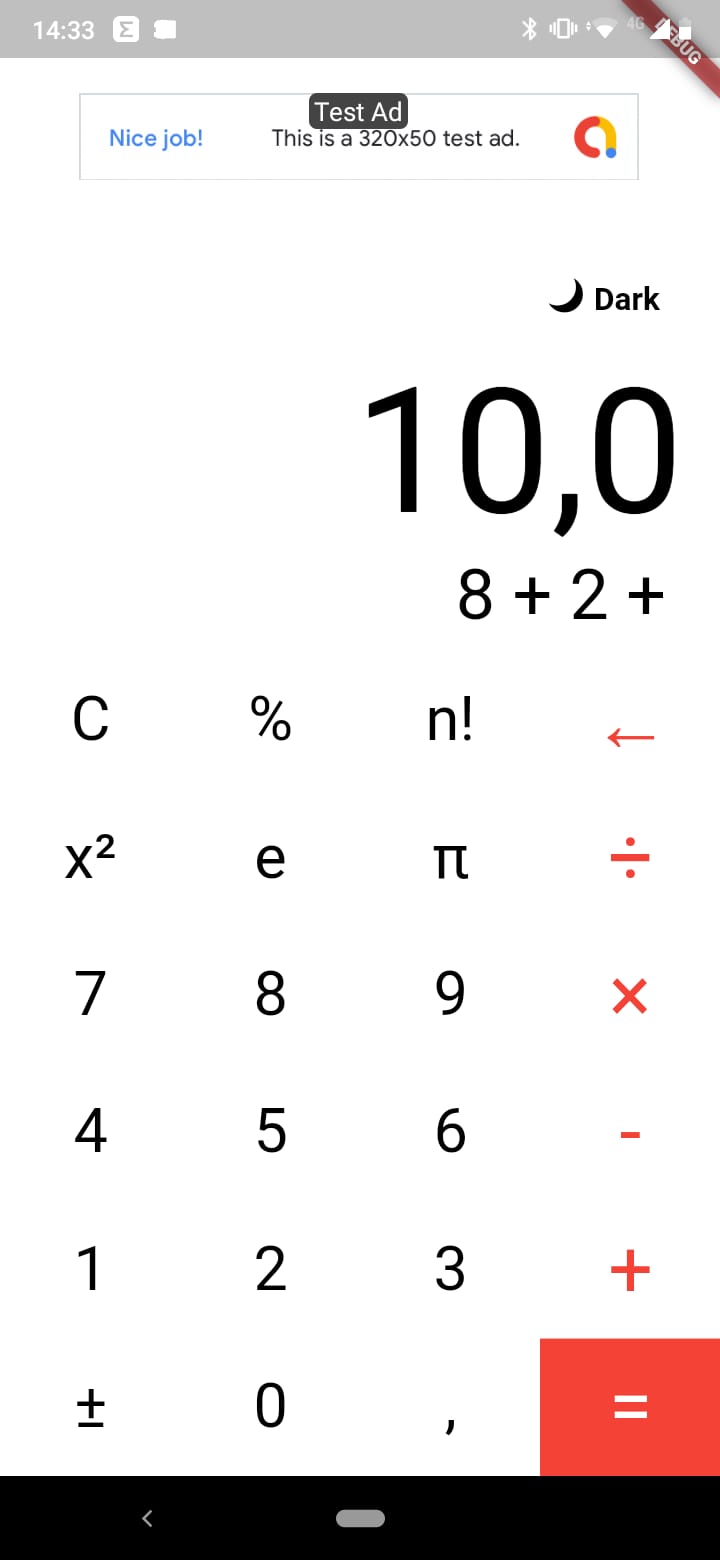 Github Wcasttro Calculator Flutter