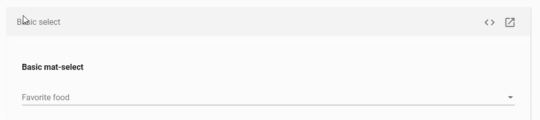 Mat-Select does not respect default parent width of 180px. Spans 100% ...
