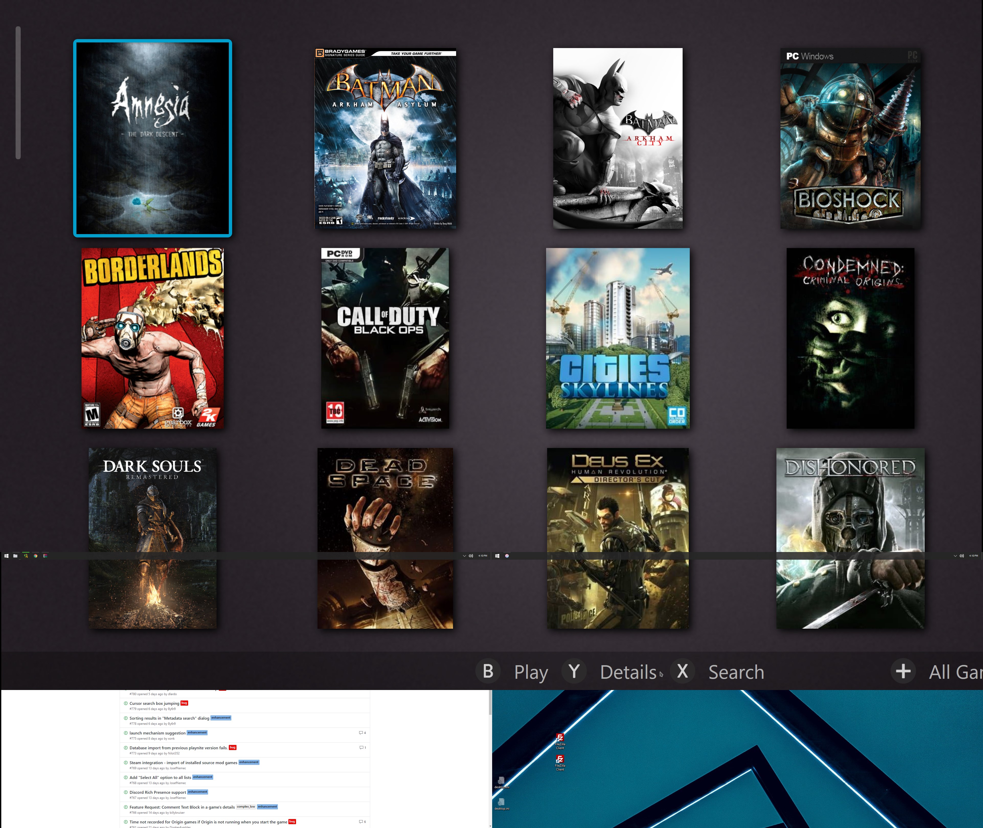 Playnite fullscreen size on 4k tv · Issue #785 · JosefNemec/Playnite ...