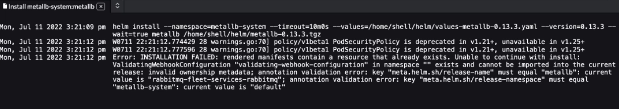 change webhook name · Issue #1494 · metallb/metallb · GitHub