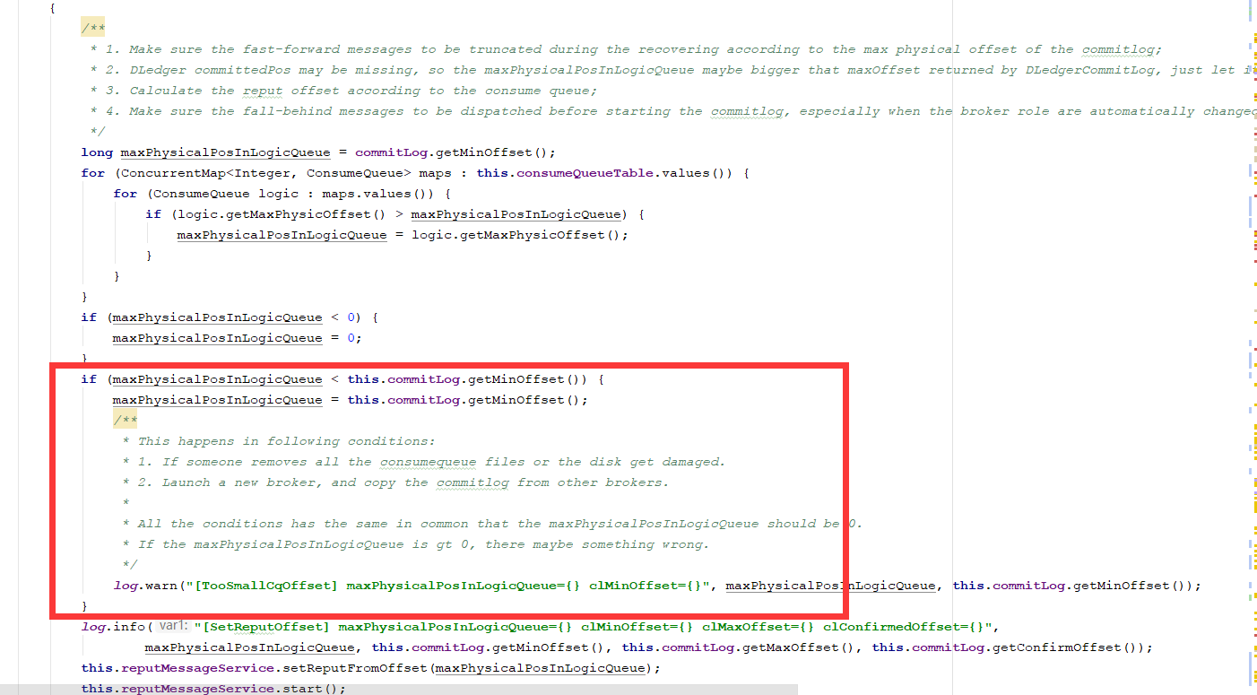 DefaultMessageStore.start() question？ · Issue #2214 · apache/rocketmq ...