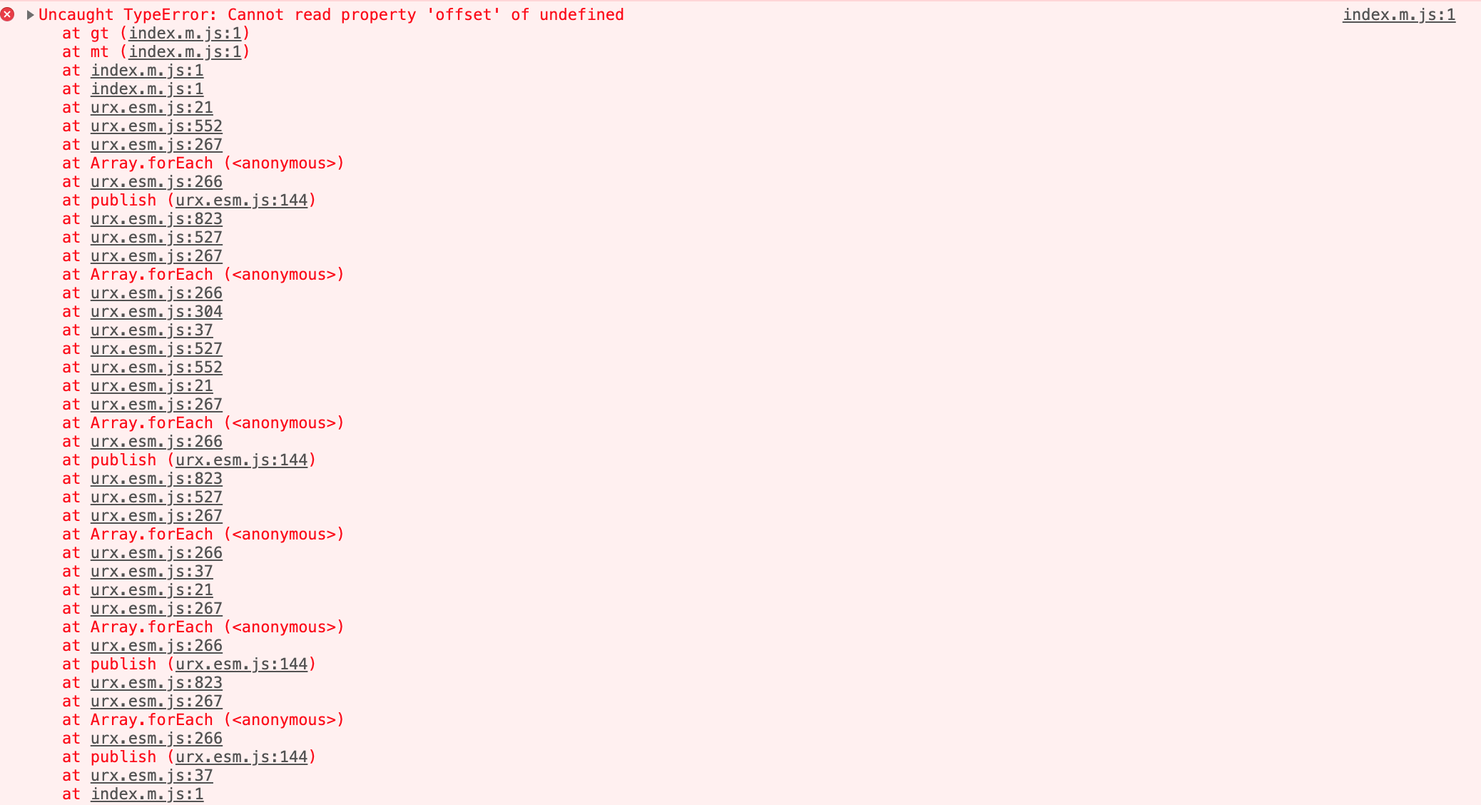 [BUG] crash noticed with the Virtuoso · Issue #337 · petyosi/react-virtuoso · GitHub