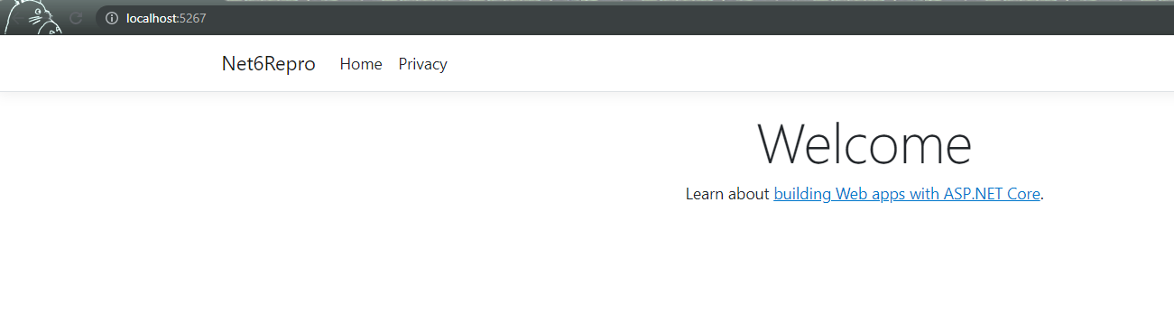 View not found running on .Net6 rc1 · Issue #35452 · dotnet/aspnetcore · GitHub