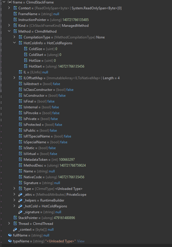 Dotnet Dump Pstacks Command Fails With A Nullref · Issue 3687 · Dotnetdiagnostics · Github 