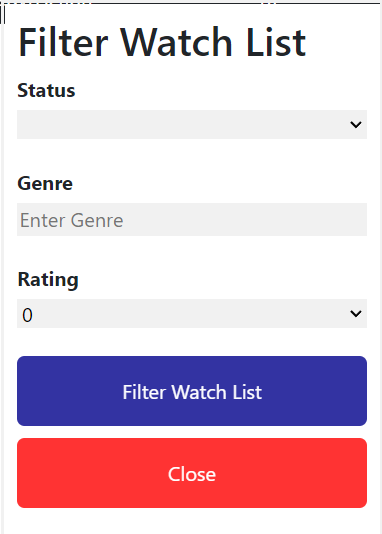 GitHub - Tasdiq-Dewan/Film-TV-Tracker-Project: Film and TV tracking ...