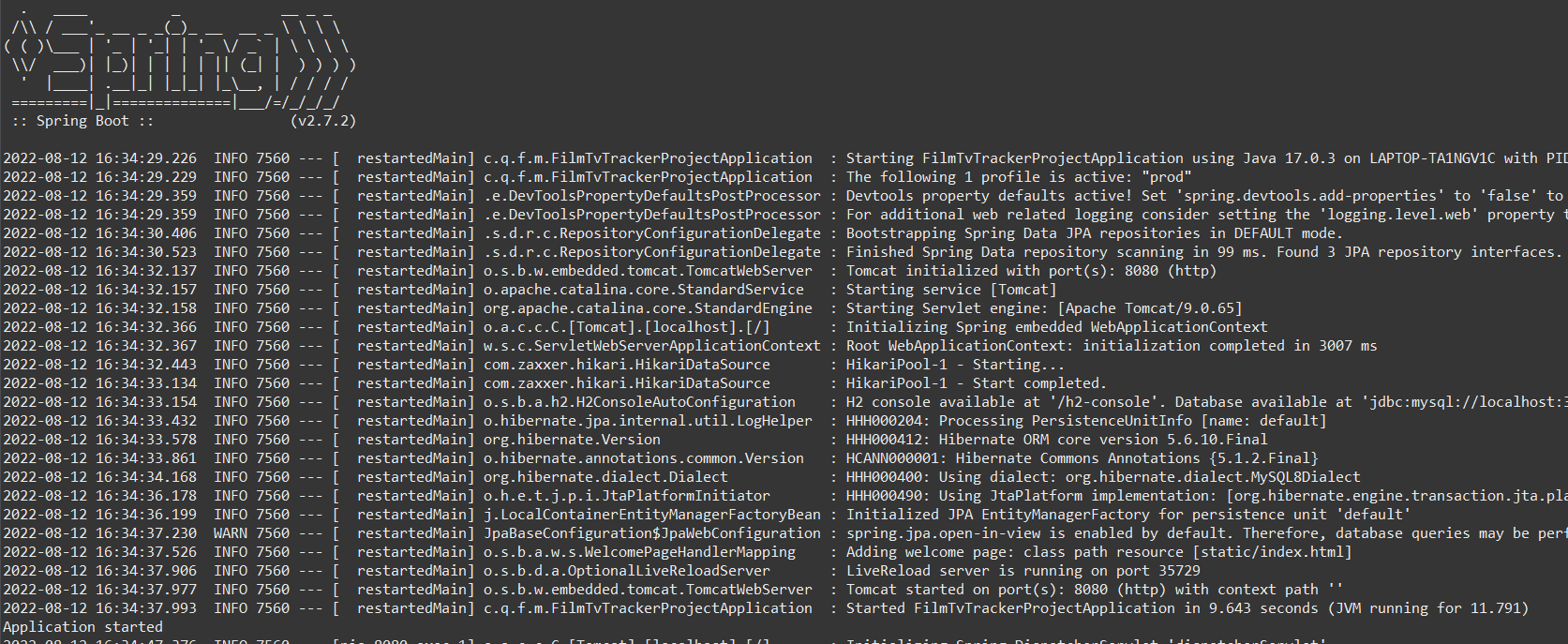 GitHub - Tasdiq-Dewan/Film-TV-Tracker-Project: Film and TV tracking website for QA Academy ...