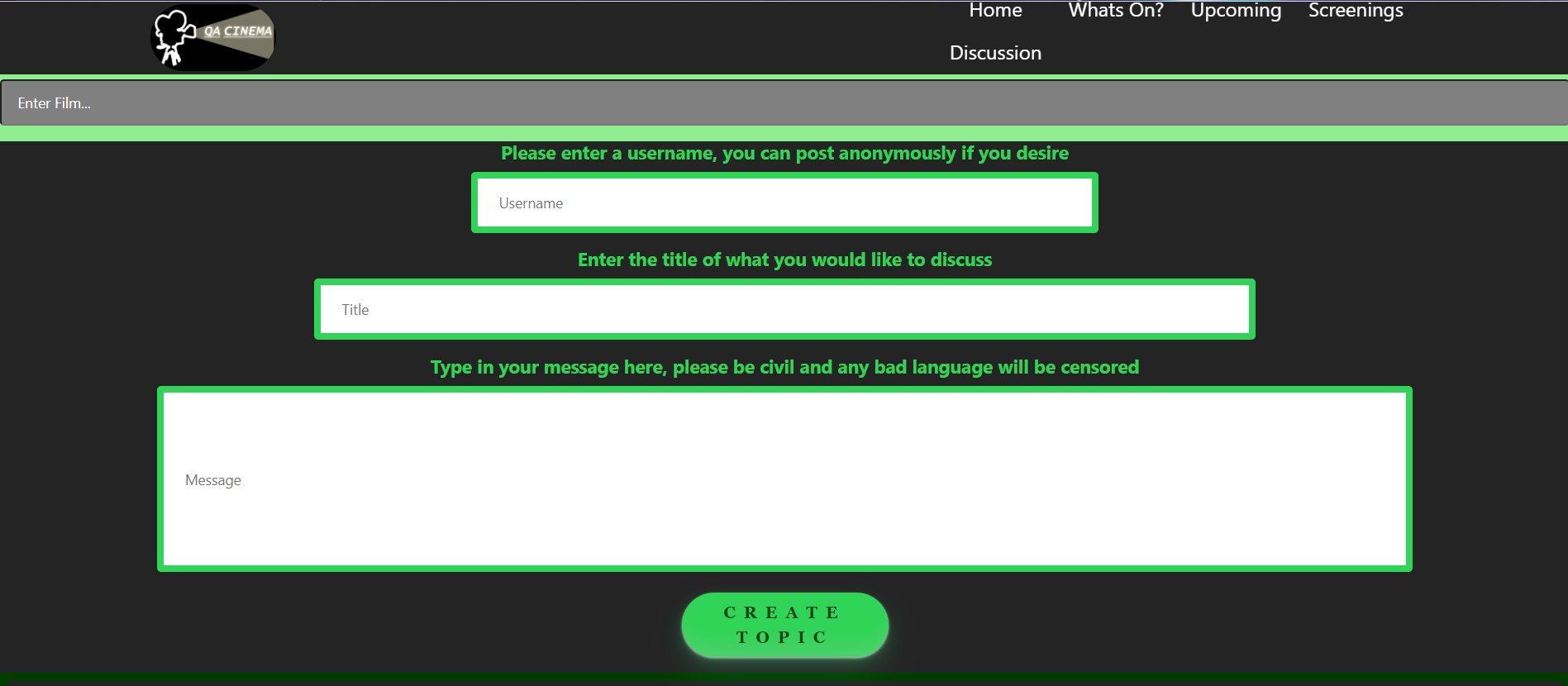 GitHub - Tasdiq-Dewan/DD-QA-Cinema