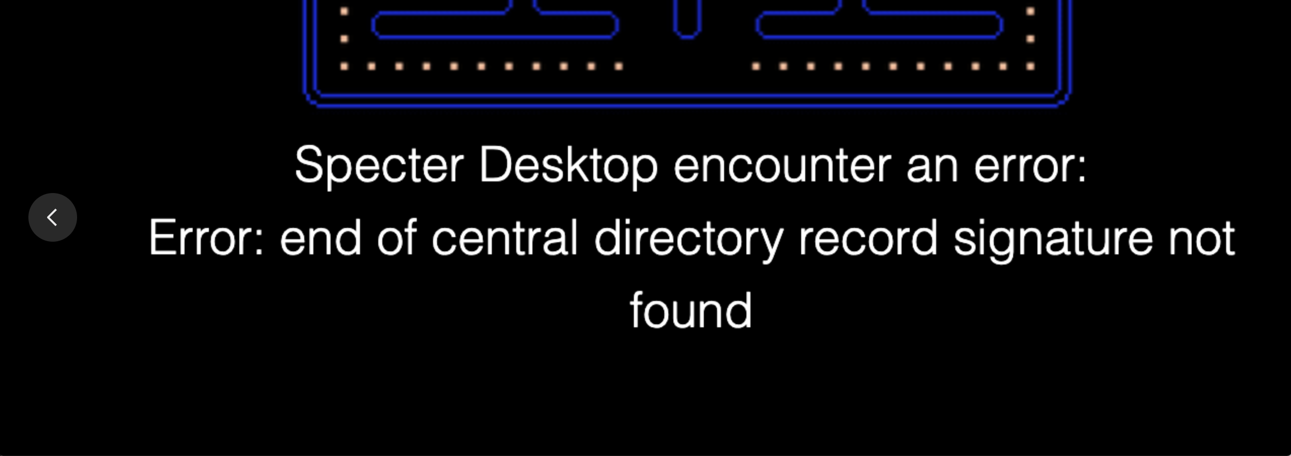 Specter desktop can't launch, Specter Desktop encounter an error · Issue #1461 · cryptoadvance ...