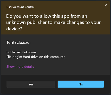 Tentacle demands admin rights for non-admin commands · Issue #7117 · OctopusDeploy/Issues · GitHub