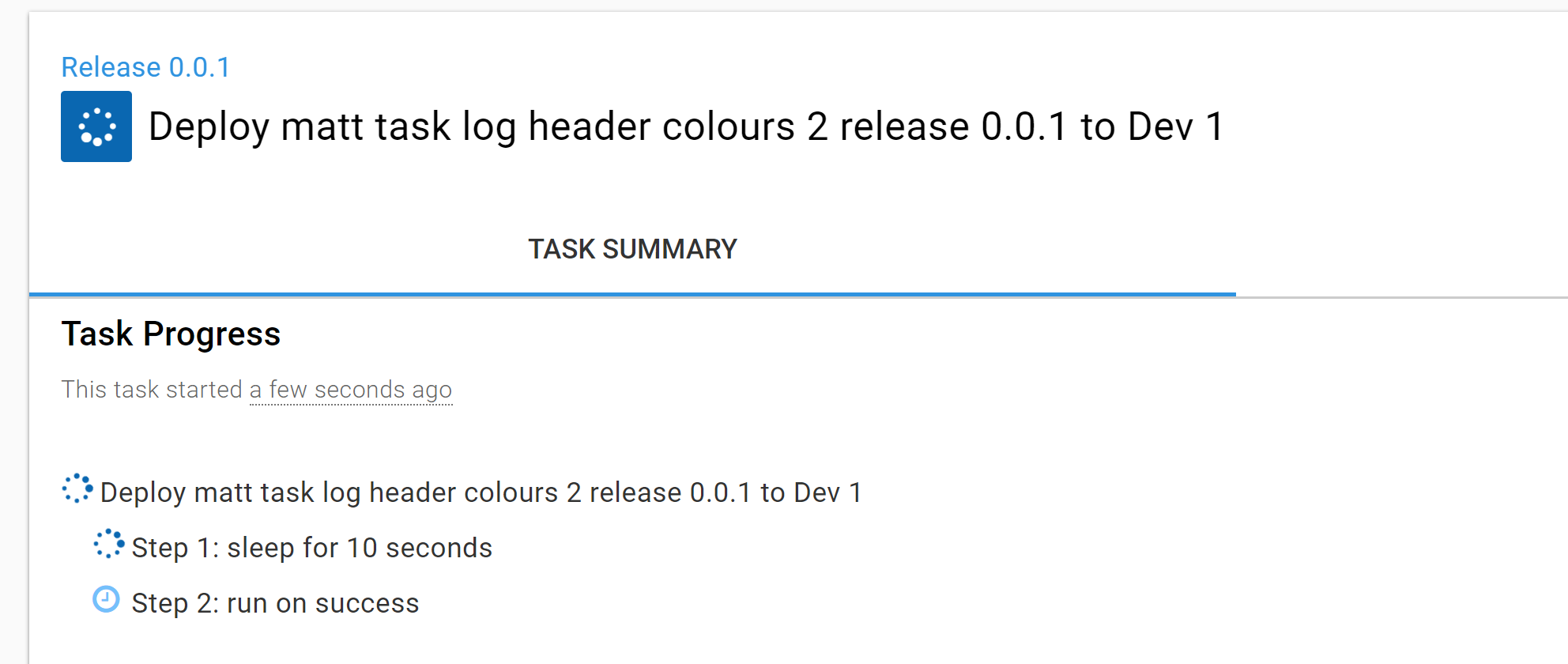 Improve task layout UI · Issue #5138 · OctopusDeploy/Issues · GitHub