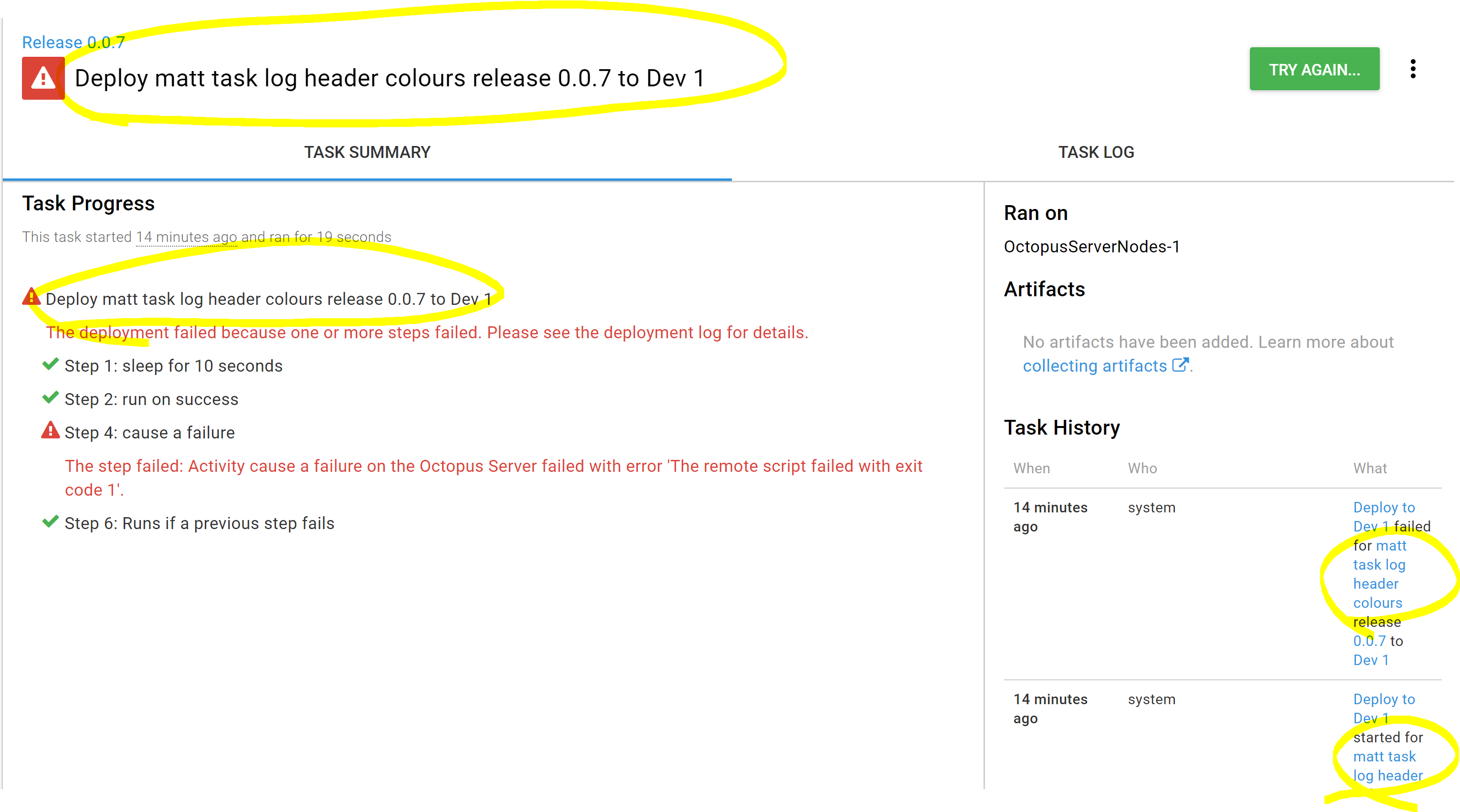 Improve Task Layout Ui · Issue 5138 · Octopusdeployissues · Github