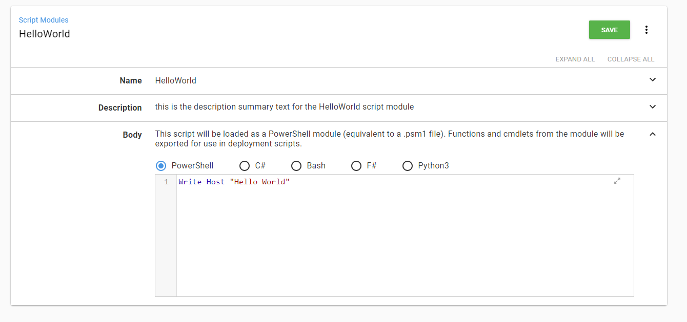 Extend support for script modules to other supported languages · Issue #5499 · OctopusDeploy ...