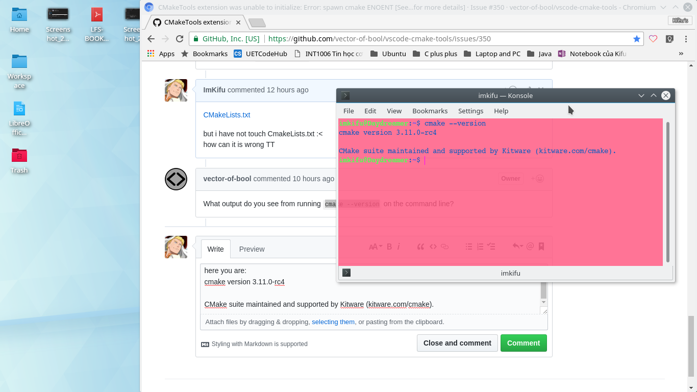 Cmaketools Extension Was Unable To Initialize Error Spawn Cmake Enoent See Output Window For