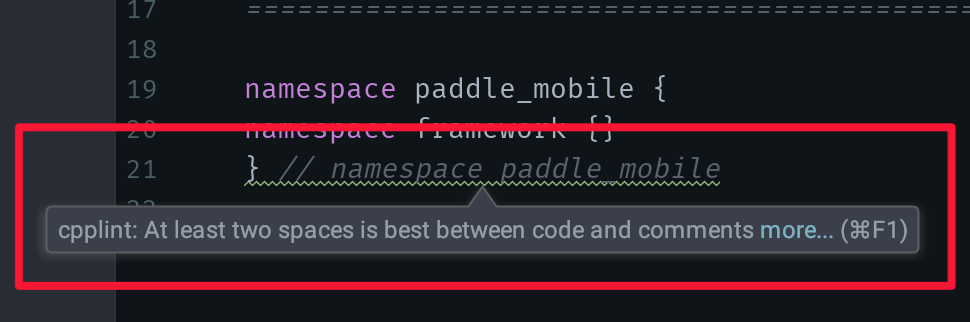 Using Clion Development Of C And Use The Cpplint Check Code Style · Issue 215 · Paddlepaddle 4272