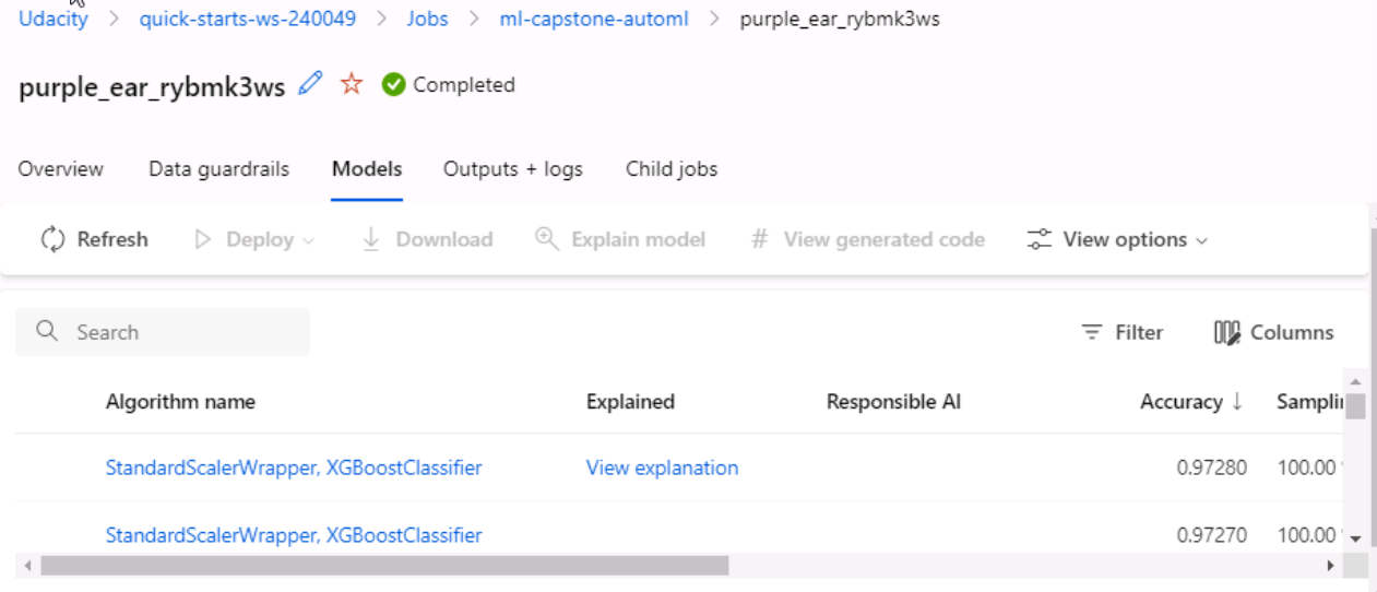 GitHub - weilerv/Udacity_ML_azure_capstone