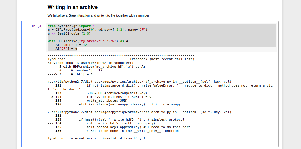 HDF5 problem in Ubuntu package · Issue #617 · TRIQS/triqs · GitHub