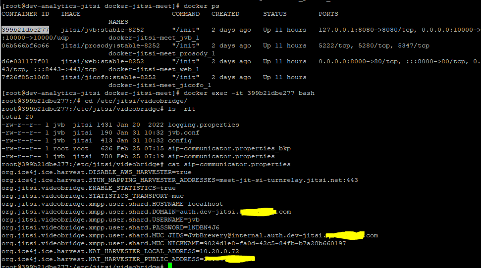 Audio and Video are not working when connecting from MAC to Windows in Docker jitsi stable ...