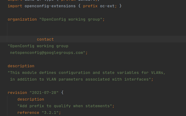 Indenting does not work properly · Issue #161 · PANTHEONtech/YANGinator · GitHub