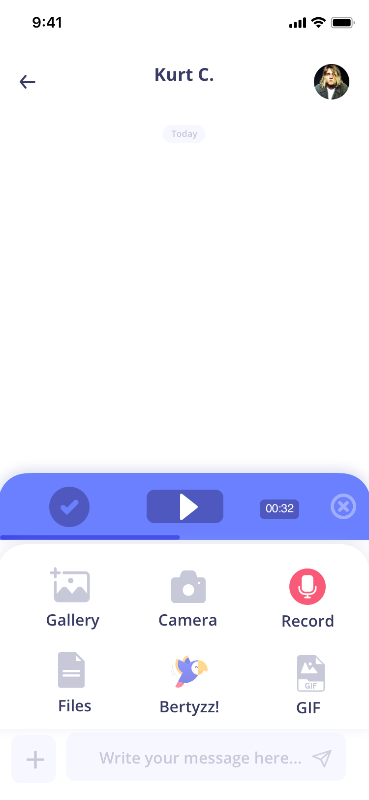 Files Option (+) Button in conversation. · Issue #2783 · berty/berty · GitHub