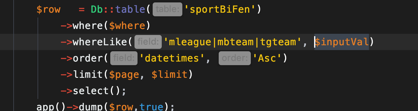 mongodb whereLike 报错 MongoDB\BSON\Regex::__construct() expects ...