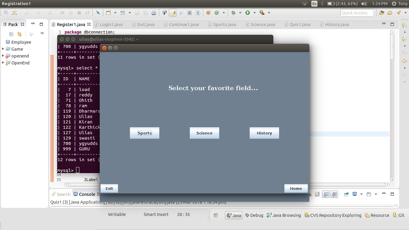 GitHub - ShashankHA/QuizApp-Java: Simple java applet project