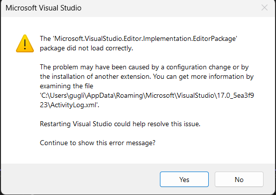 I Cant Use This Extension In Vs2022 · Issue 117 · Danielscherzerglsl · Github 