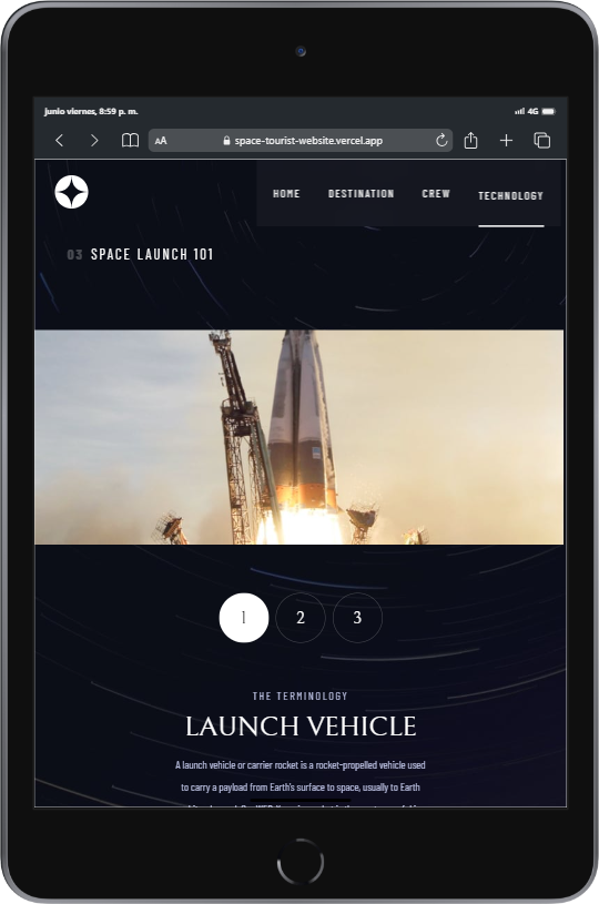 GitHub - J-Ciro/SpaceLadingPage: 🚀 Space Tourist - Lading Page