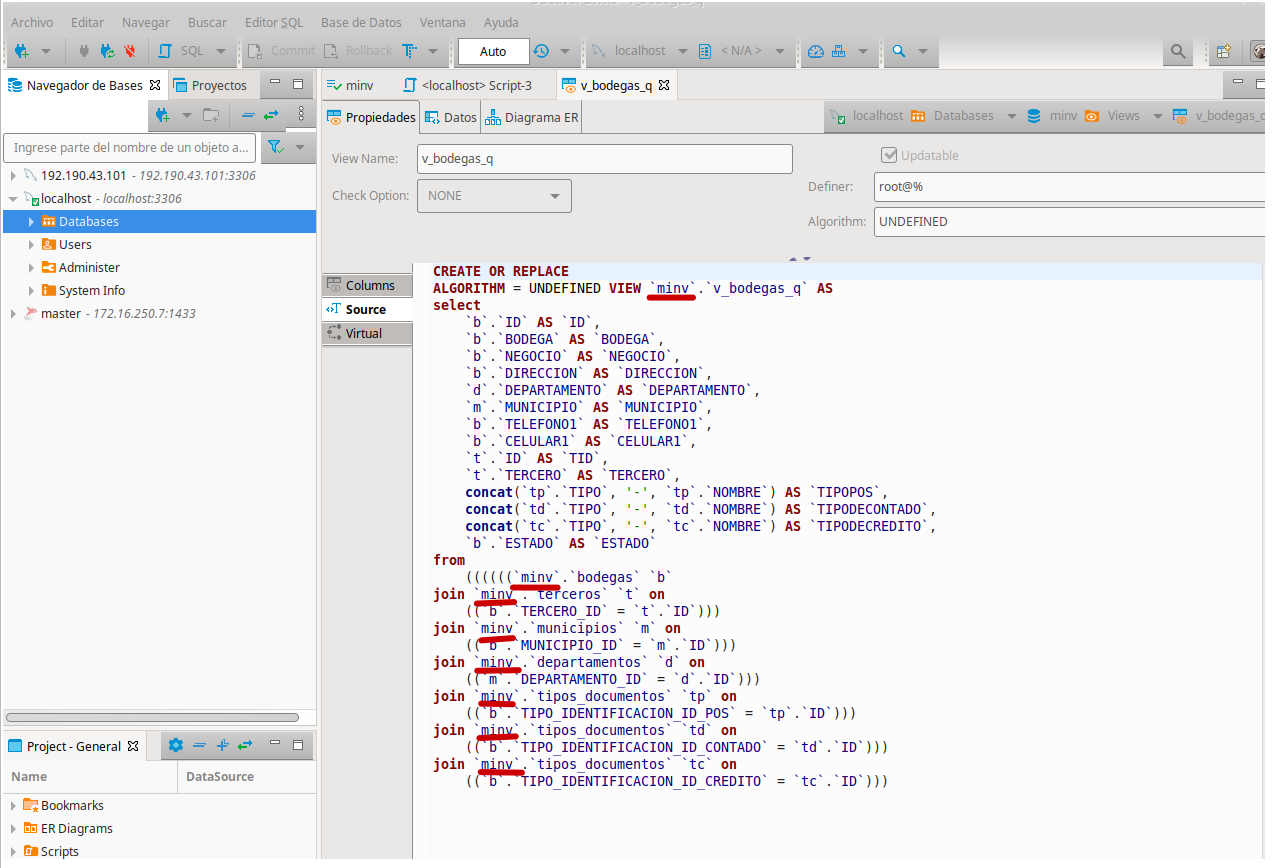 Load sql view without database name · Issue #12630 · dbeaver/dbeaver ...