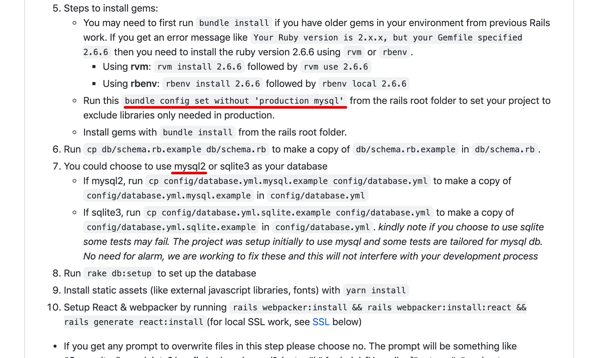 rake aborted! when executing "rake db:setup" · Issue #10115 · publiclab/plots2 · GitHub