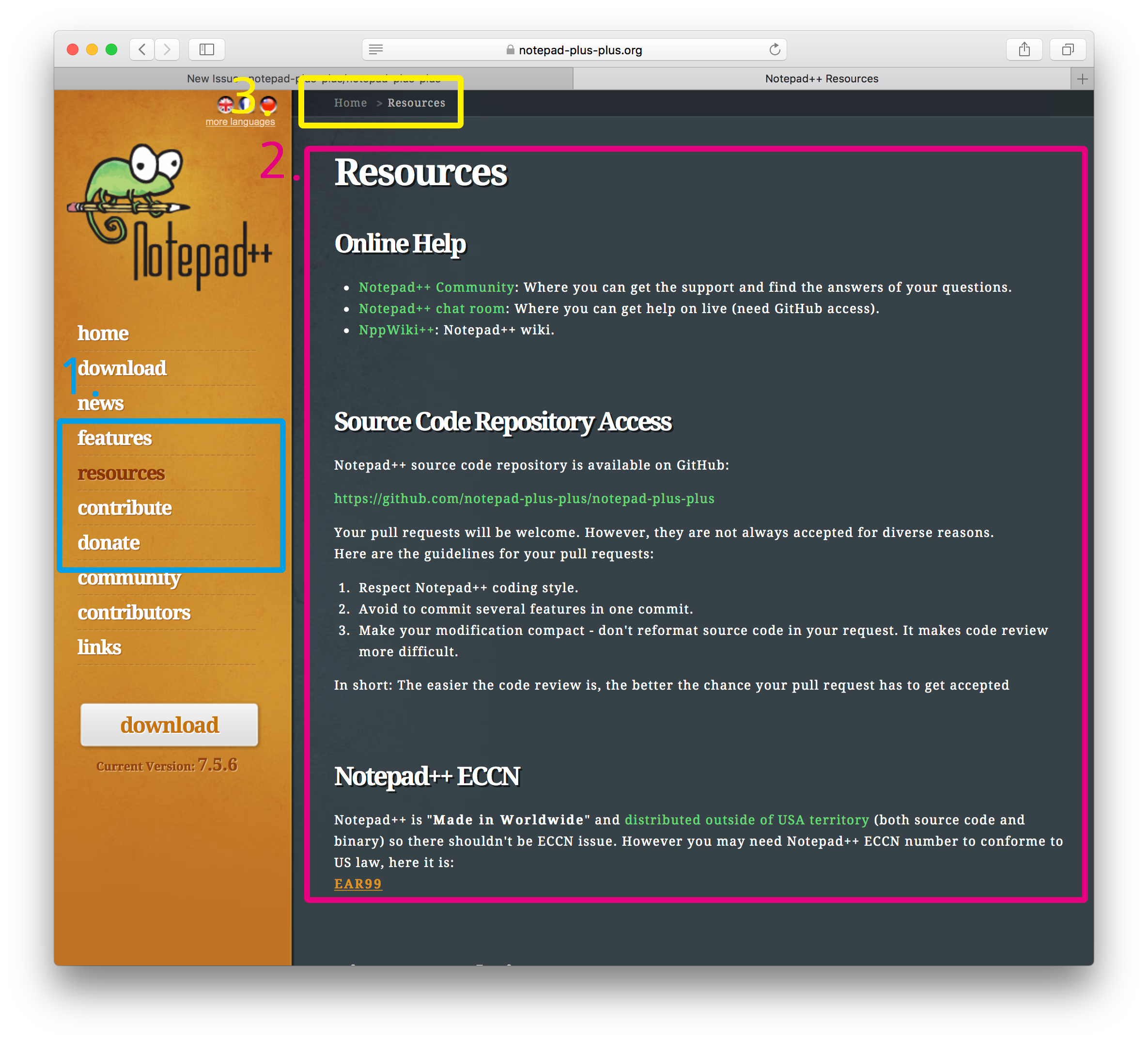 Homepage [Korean] Language Additional requests · Issue #4547 · notepad ...