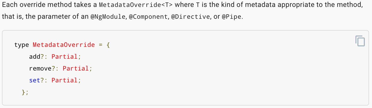 Docs Escape Generics In Guidetesting · Issue 28484 · Angularangular · Github