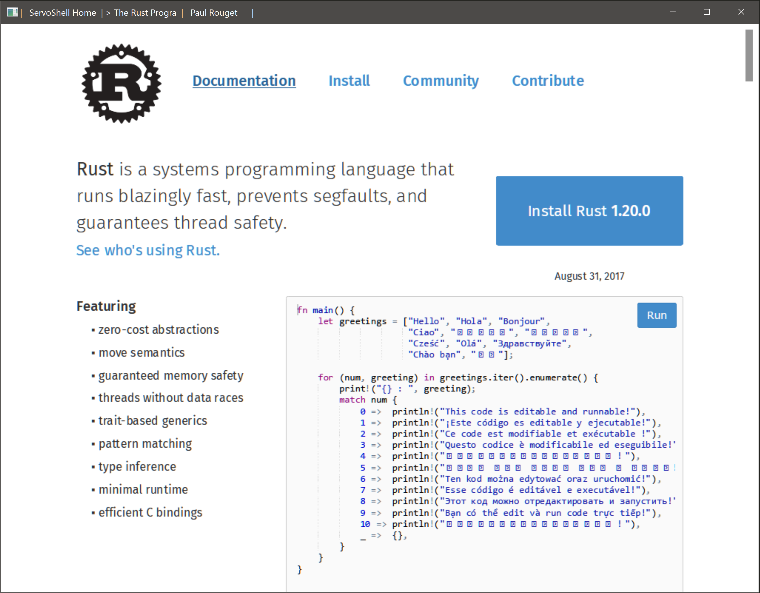 Can't compile on Windows · Issue #13 · paulrouget/servoshell · GitHub