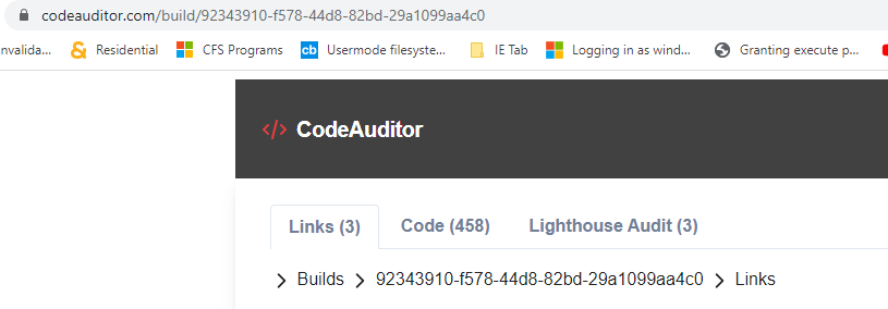 BUG: When browsing to Lighthouse Audit the breadcrumb show Undefined · Issue #22 · SSWConsulting ...