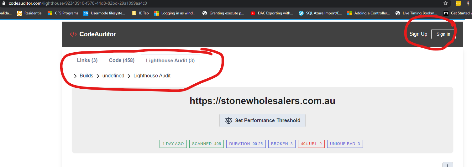 An Anonymous use can view another users scan results · Issue #23 · SSWConsulting/SSW.CodeAuditor ...