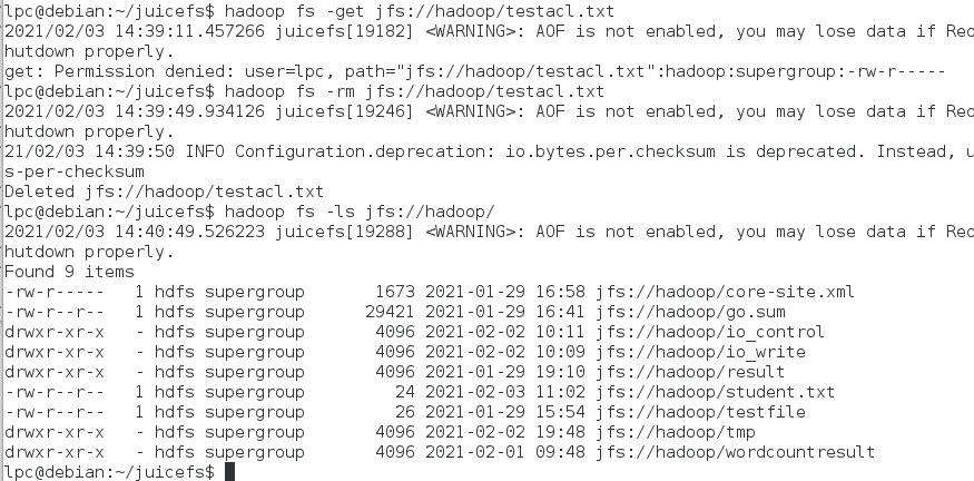 Permission problem · Issue #166 · juicedata/juicefs · GitHub