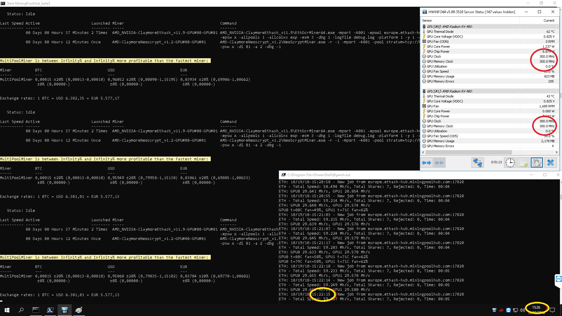 Version 3.1.0 Beta 3 is ready · Issue #2203 · MultiPoolMiner/MultiPoolMiner · GitHub