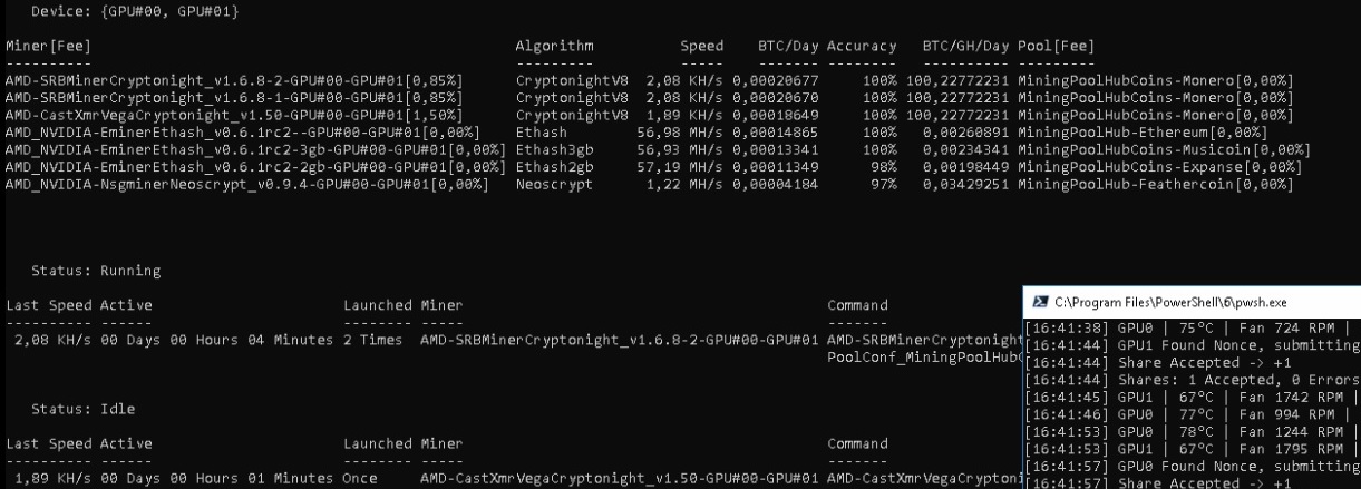 Version 3.1.0 Beta 7a is ready · Issue #2208 · MultiPoolMiner ...