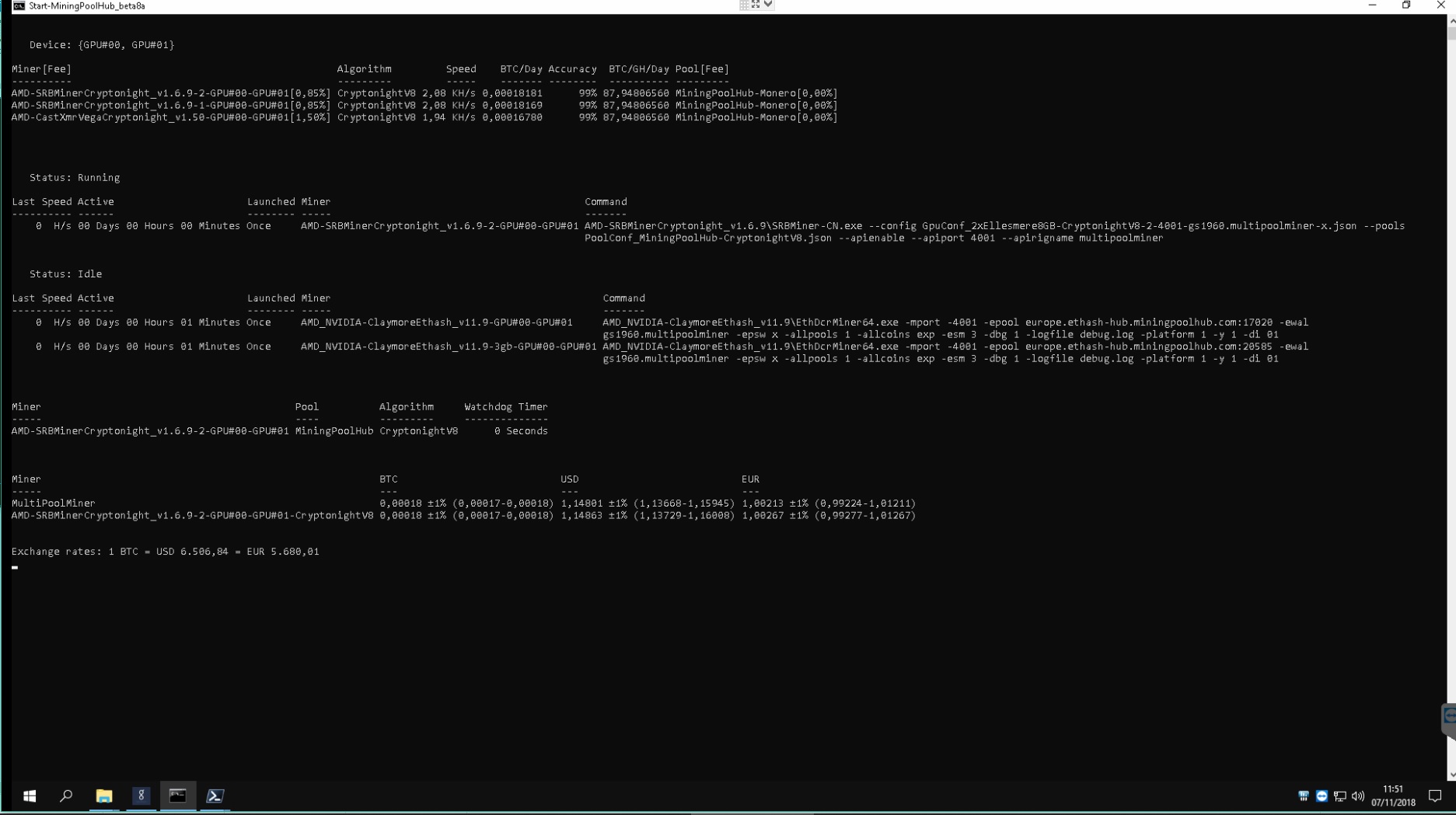 Version 3.1.0 Beta 8a is ready · Issue #2223 · MultiPoolMiner/MultiPoolMiner · GitHub
