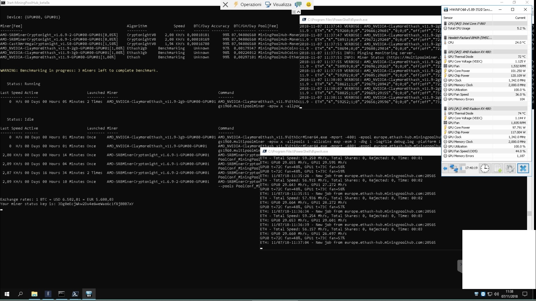 Version 3.1.0 Beta 8a is ready · Issue #2223 · MultiPoolMiner/MultiPoolMiner · GitHub