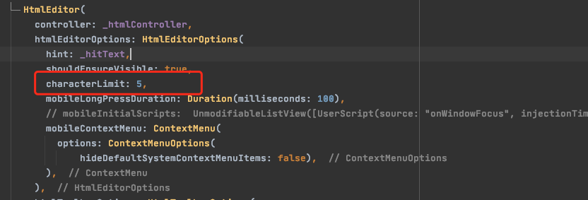 New Feature : if user type more than certain character, user cant type ...