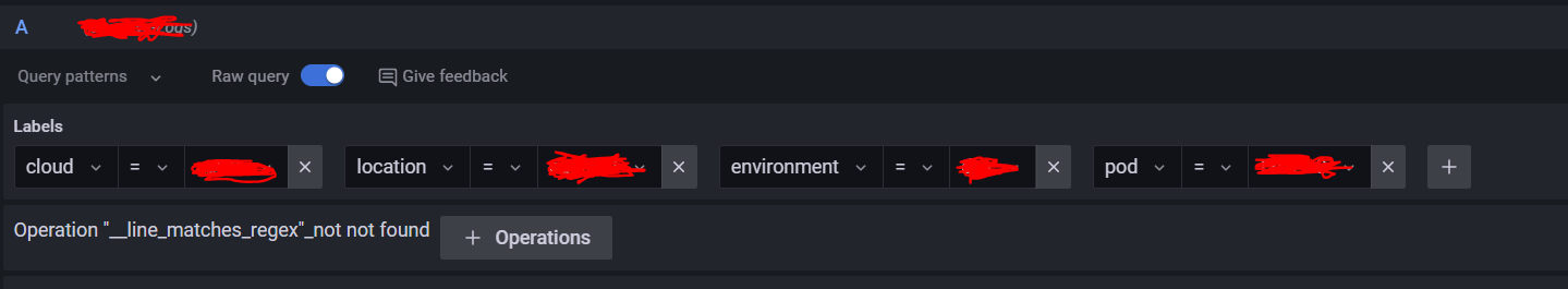 Loki Query Builder failed to convert the Line filter Loki Query Code ...