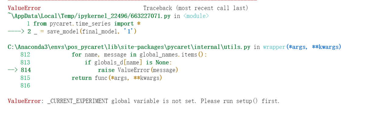 Using own data on Time Series Online Learning is failed · pycaret pycaret · Discussion #2048 ...