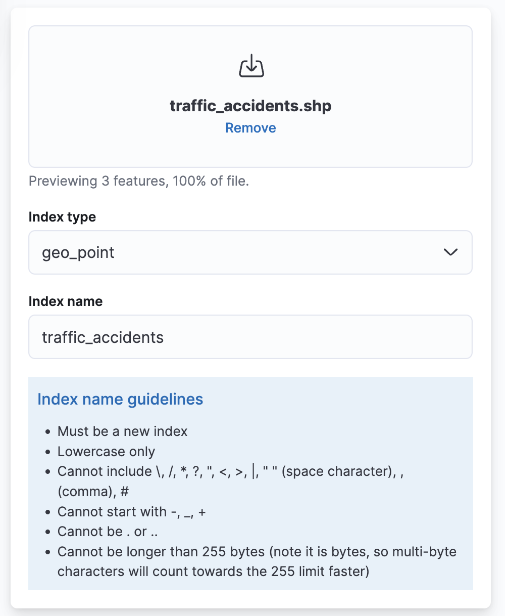[Maps] Use geo_point field when uploading points from shapefile · Issue #127758 · elastic/kibana ...
