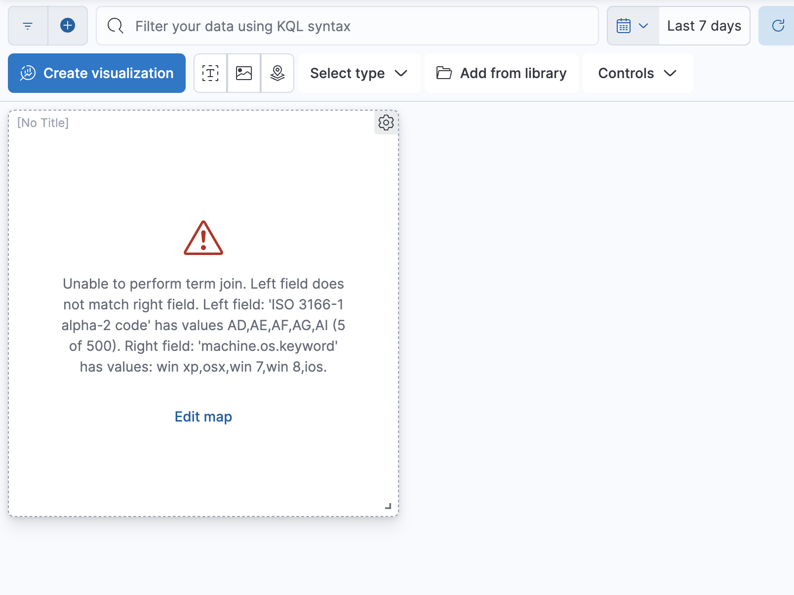 [Maps] map embedded in dashboard with error does not display map · Issue #151226 · elastic ...